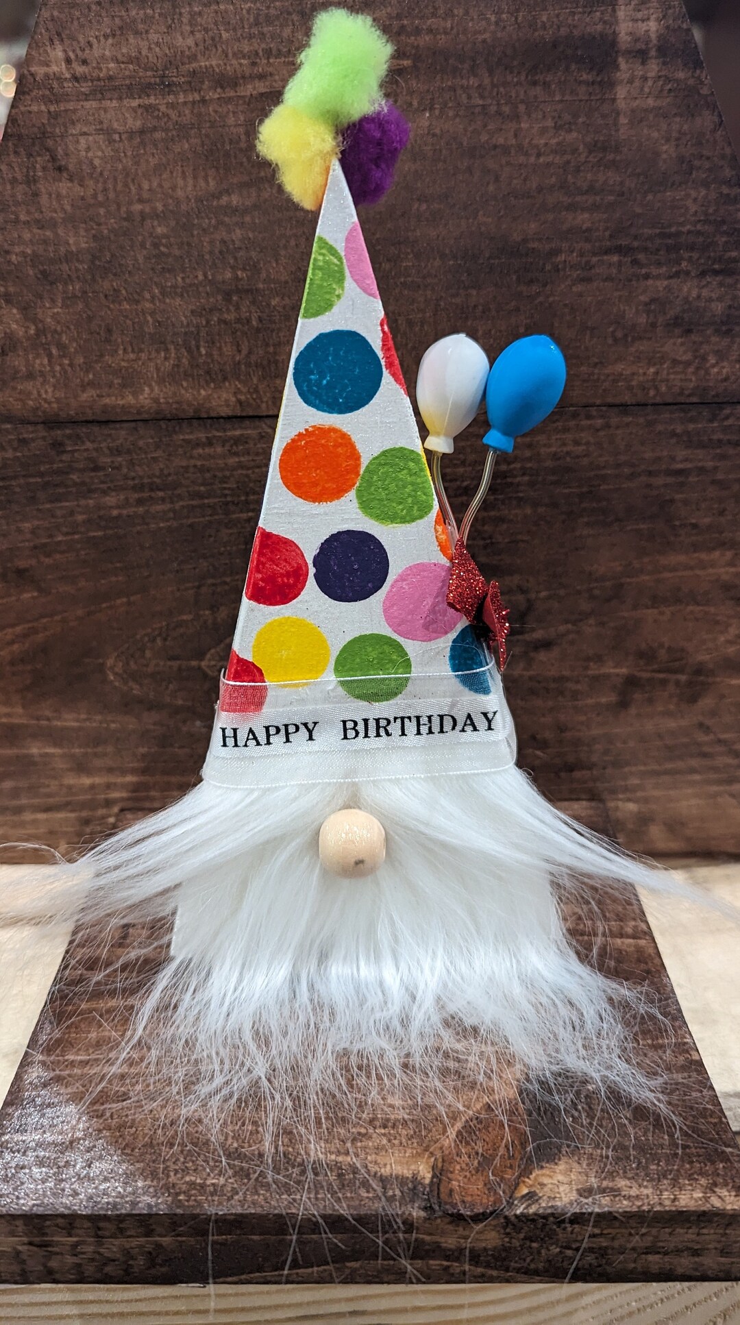 Birthday Gnome Happy Birthday Birthday Gift Gnomes Gift - Etsy
