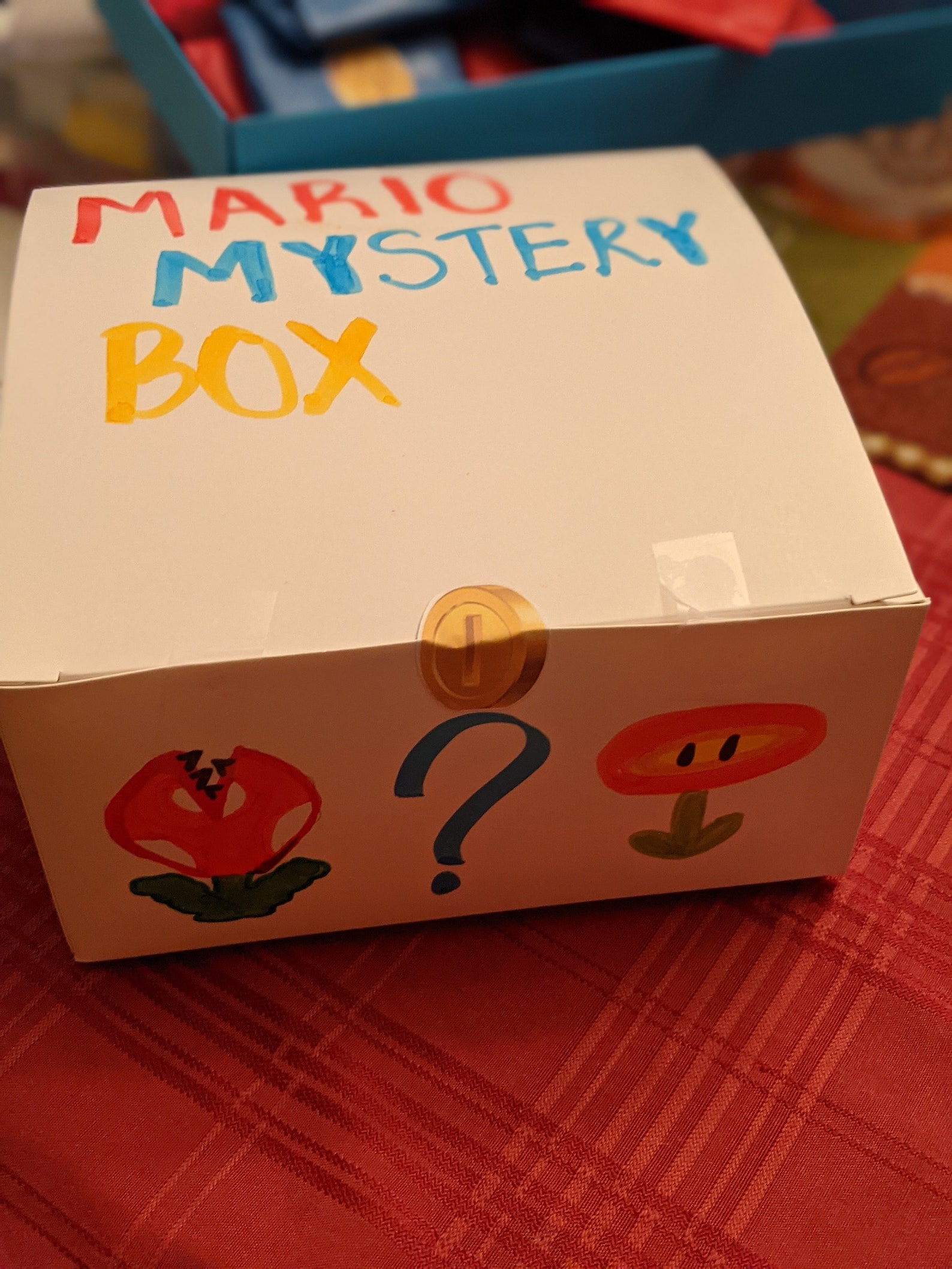 Mario Inspired Gift Box - Mario Inspired Merch/mario Gift Idea/gift Box ...
