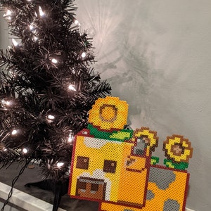 Minecraft Inspired Detailed Moobloom - Minecraft Pixel Fan Art ...