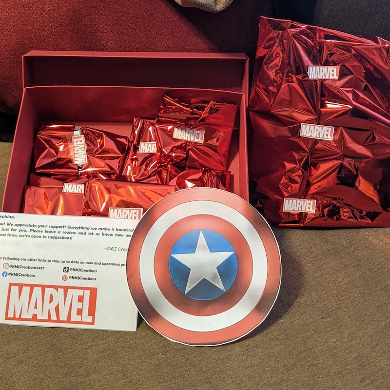 Superhero Favor Box - Etsy