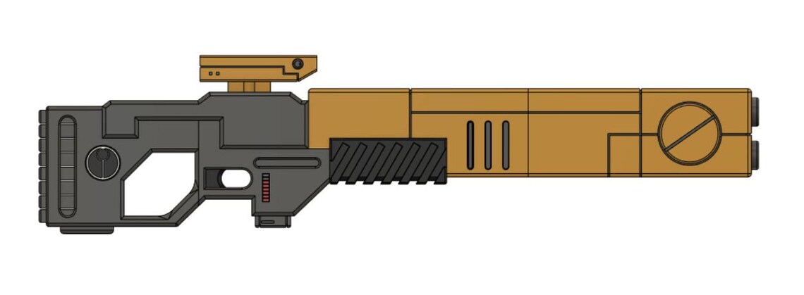 Warhammer 40K TAU Pulse Rifle | Etsy