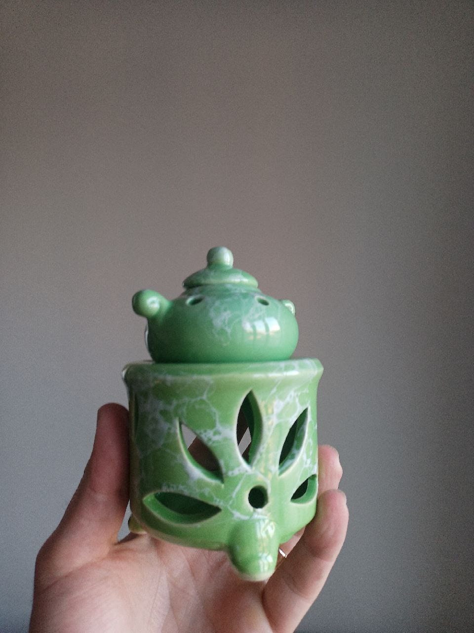 Ceramic Wax Burner, Teapot Essential Oil Diffuser, Ceramic Oil Diffuser ...