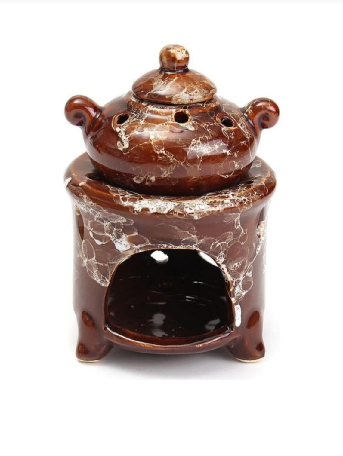 Ceramic Wax Burner, Teapot Essential Oil Diffuser, Ceramic Oil Diffuser ...