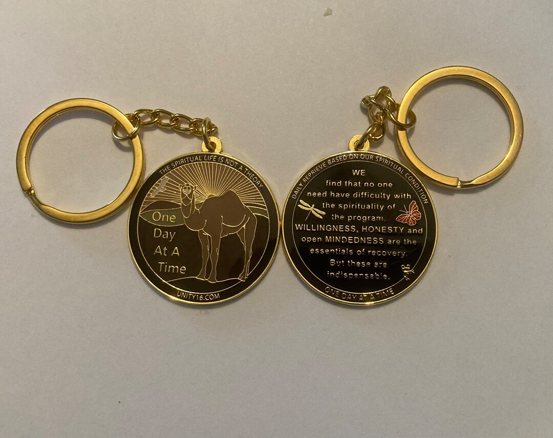 One Day at a Time Keychain. Inspired From First Token Made by ...