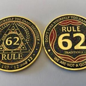 Rule 62 Token--tri-plate Token. Comes in 9 Colors and Two Designs ...