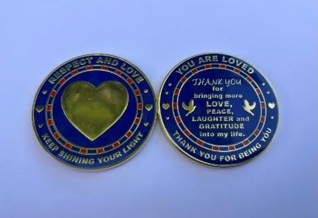 Love and Respect Tri-plate Token is for Anyone You Love and Respect. 4 ...