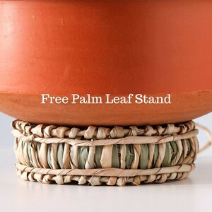 Handmade Unglazed Clay Pot With Lid: Lead-free Ayurveda Earthen ...