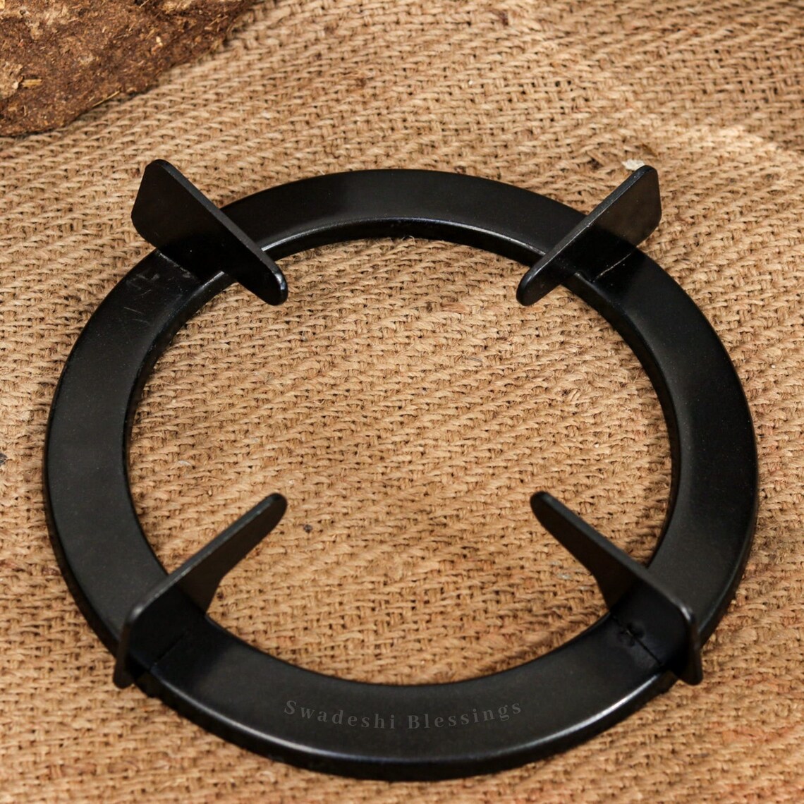 Swadeshi Blessings Gas Cooktop Stand for Curved Bottom Clay - Etsy