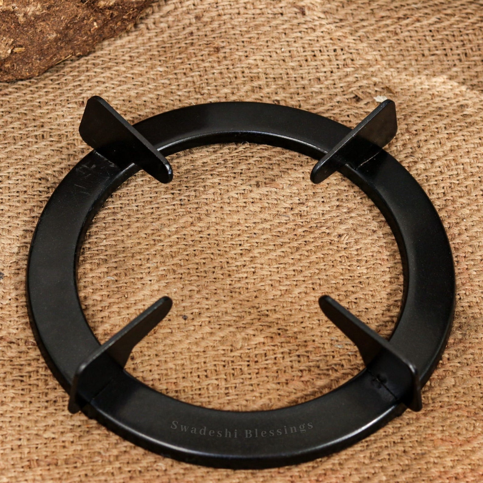 Swadeshi Blessings Gas Cooktop Stand for Curved Bottom Clay - Etsy