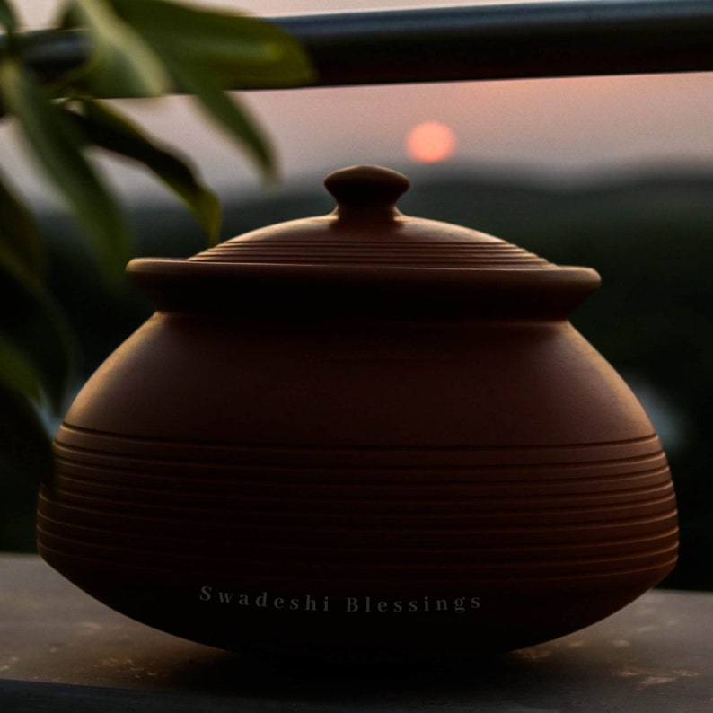 Unglazed Indian Clay Handi/ Clay Pot for Cooking & Serving | Etsy