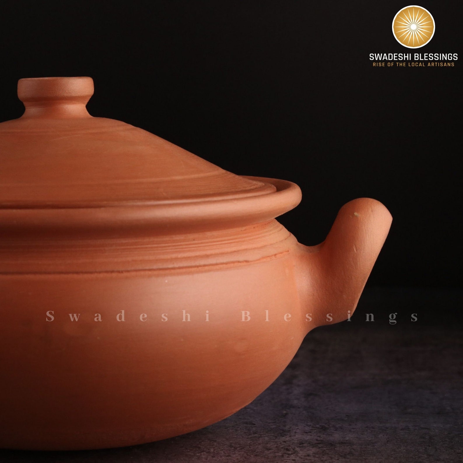 Unglazed Clay Pot for Cooking With Lid/ LEAD-FREE Earthen - Etsy