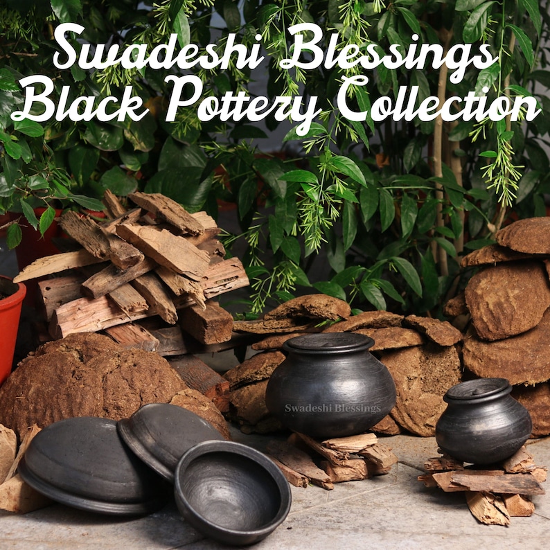 Handmade Unglazed Clay Handi Cooking Pot: Lead-free Ayurvedic Earthen ...