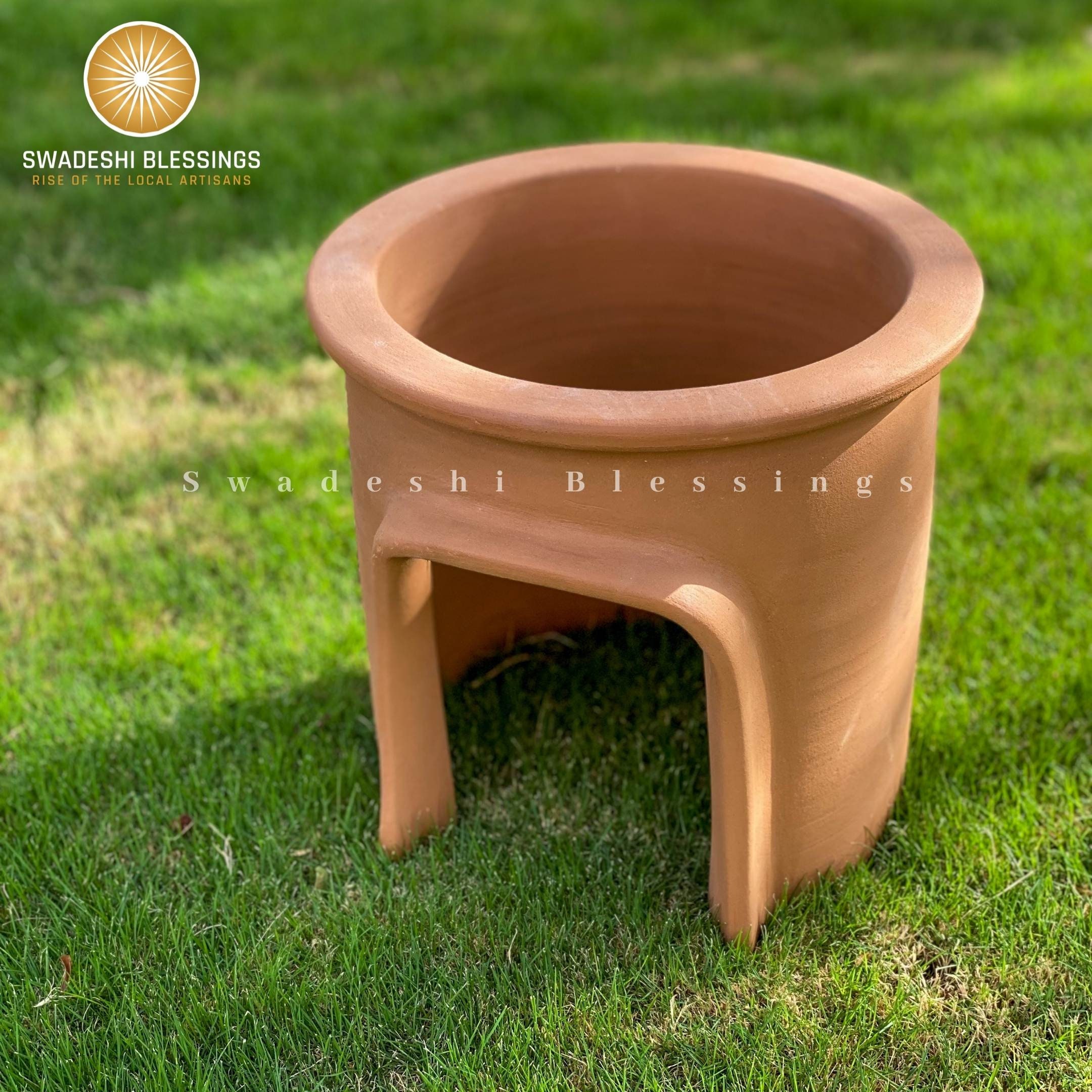 Handmade Clay Stove/ Portable Stove for Camping/ Coal and Wood - Etsy