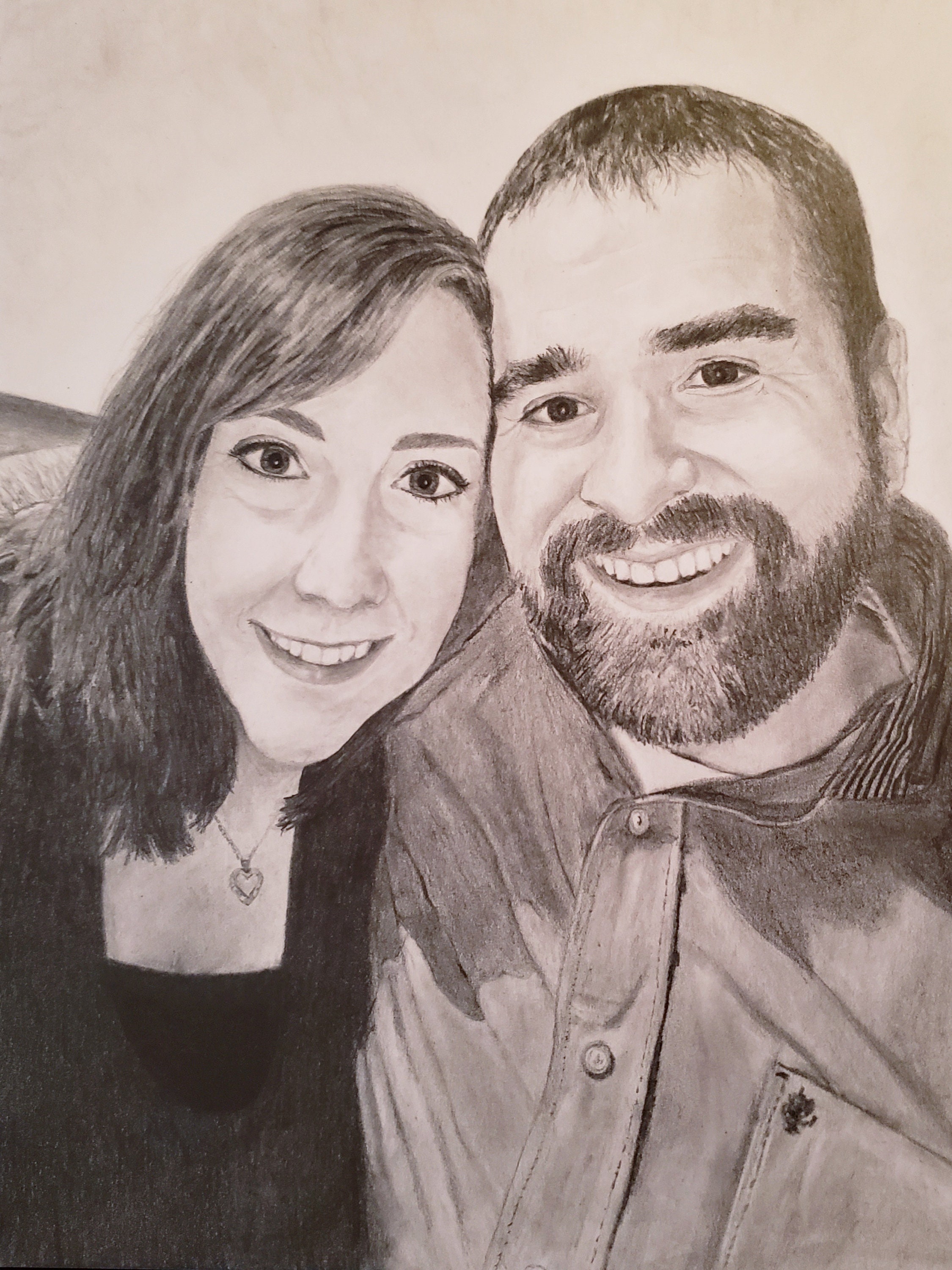 Custom Keepsake Drawing From Photo - Etsy