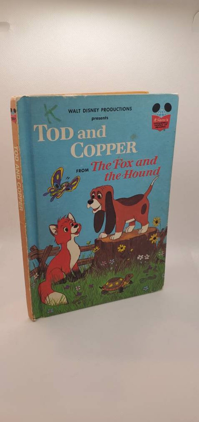 1981 Vintage Disney Book Titled "tod and Copper" From the Fox and the ...