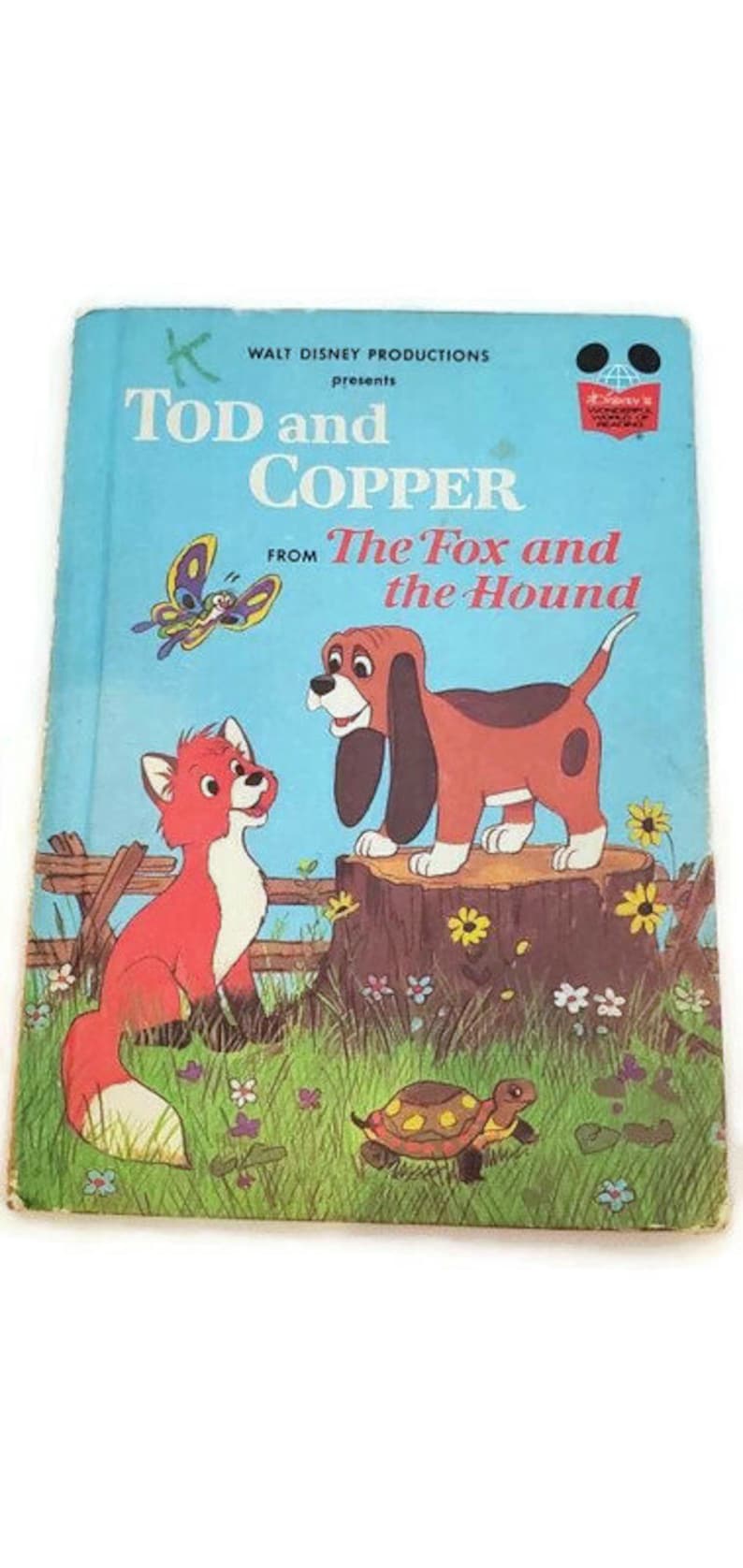 1981 Vintage Disney Book Titled "tod and Copper" From the Fox and the ...