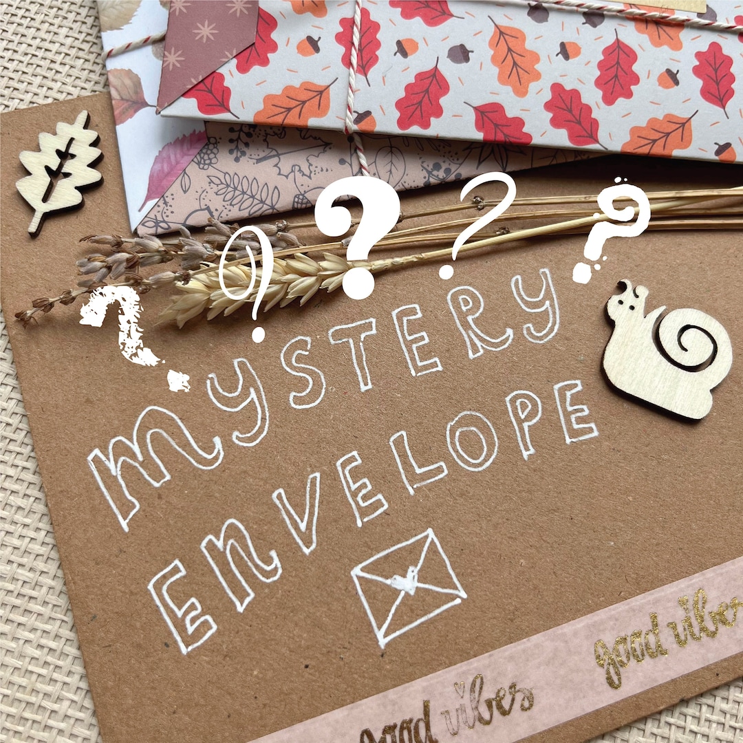 Mystery Envelope for Snail Mail | Happy Mail | Postcrossing Lovers With ...