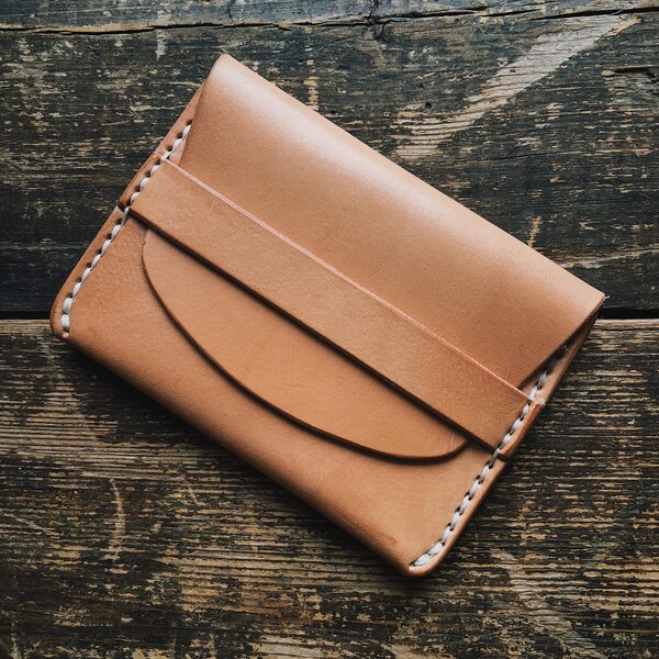 Veg Tan Wallet - Etsy UK