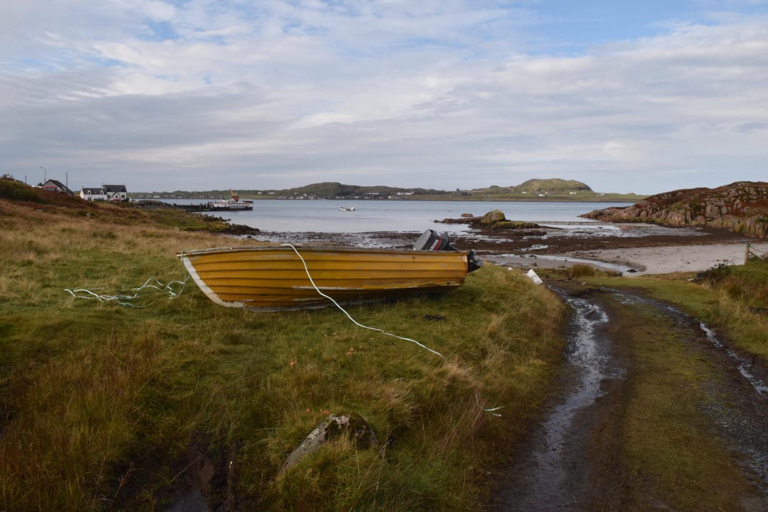 Colour Photograph of Isle of Iona From Fionnphort, Scotland - Etsy