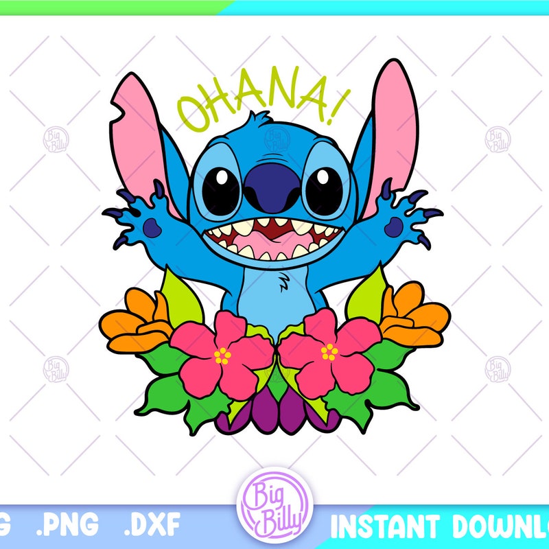 Lilo and Stitch Flowers - Etsy