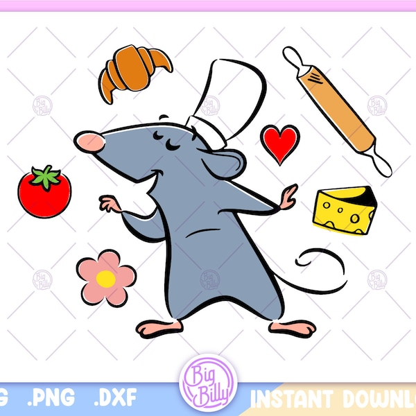 Ratatouille for Cricut - Etsy