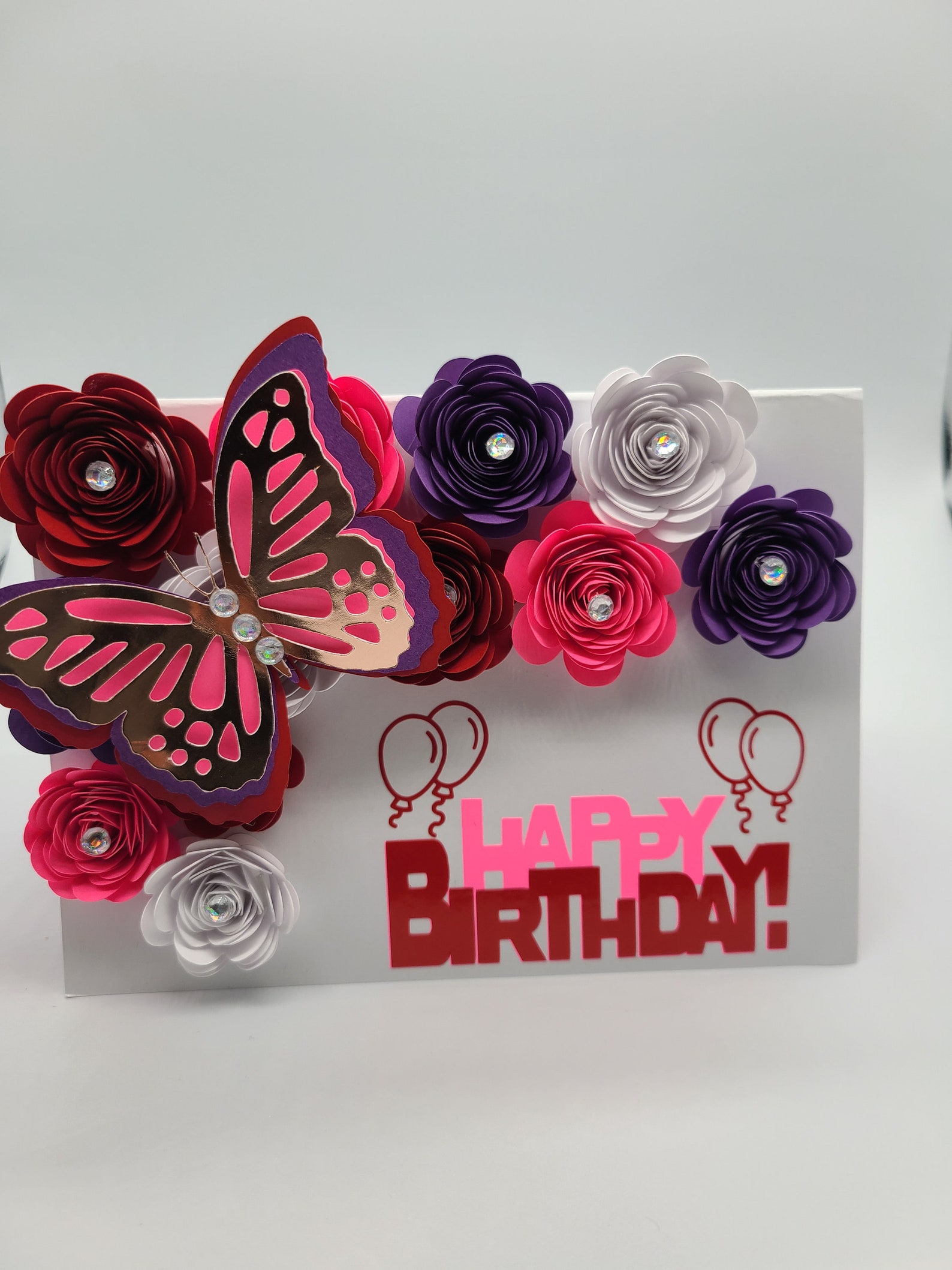 Butterfly Birthday Card - Etsy