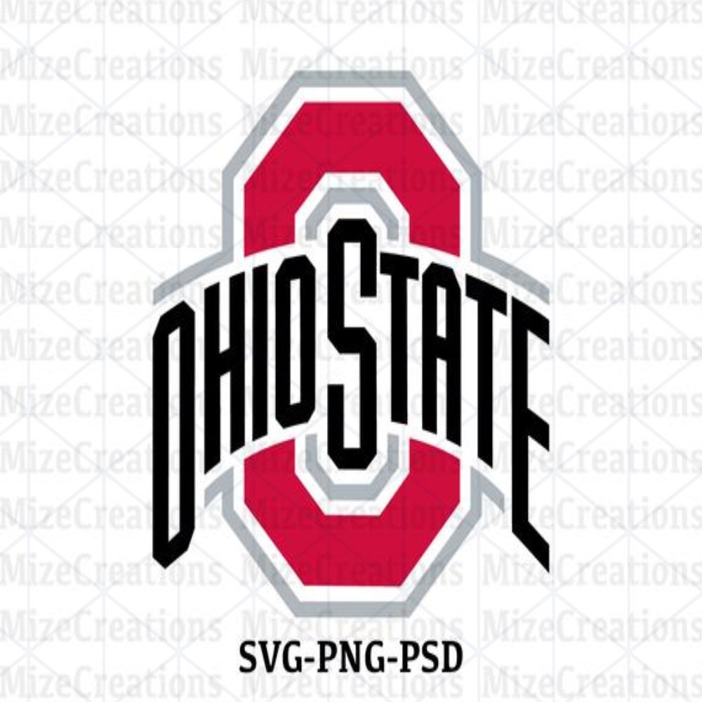 Ohio State Svg Ohio State Clipart Ohio State Logo Svg Ohio | Etsy