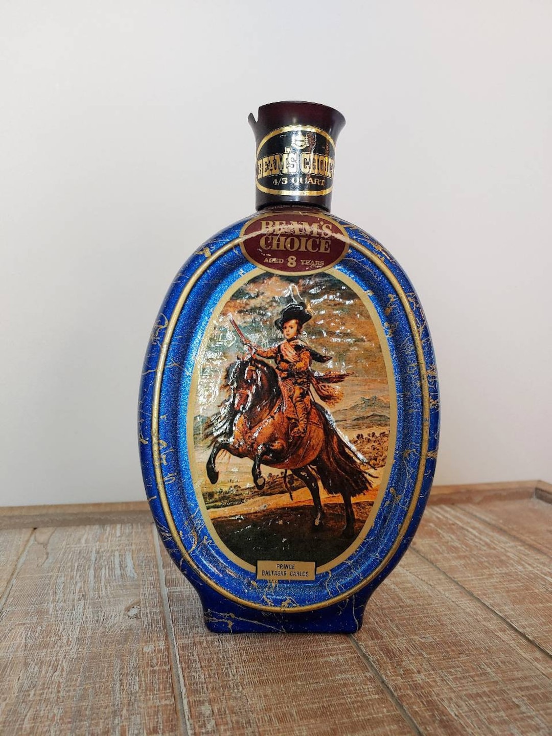 Vintage 1972 Jim Beam Collector's Decantor Bottle - Prince Baltasar ...