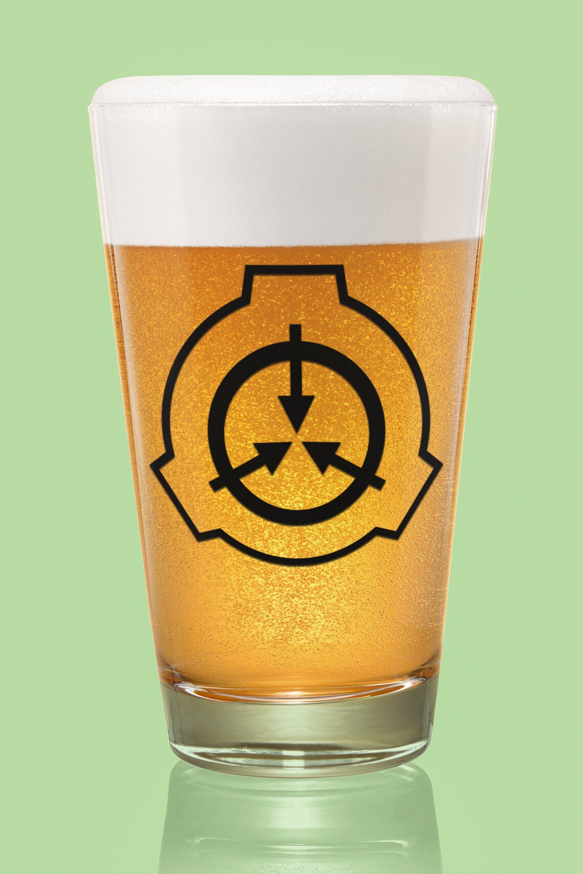 SCP Foundation 16oz Pint Glass | Etsy