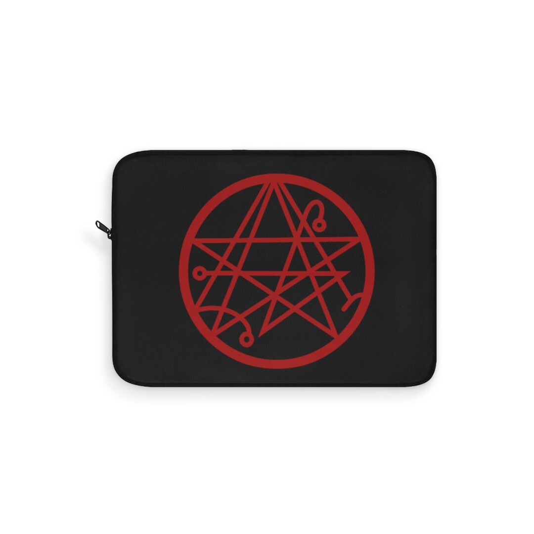 Black the Sigil of the Gateway Laptop Sleeve - Etsy