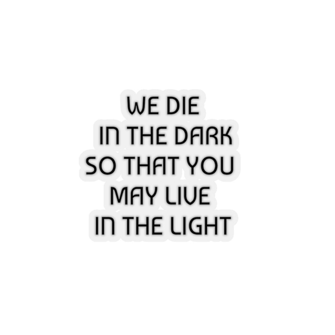 SCP Foundation 'live in the Light' Kiss-cut Stickers - Etsy