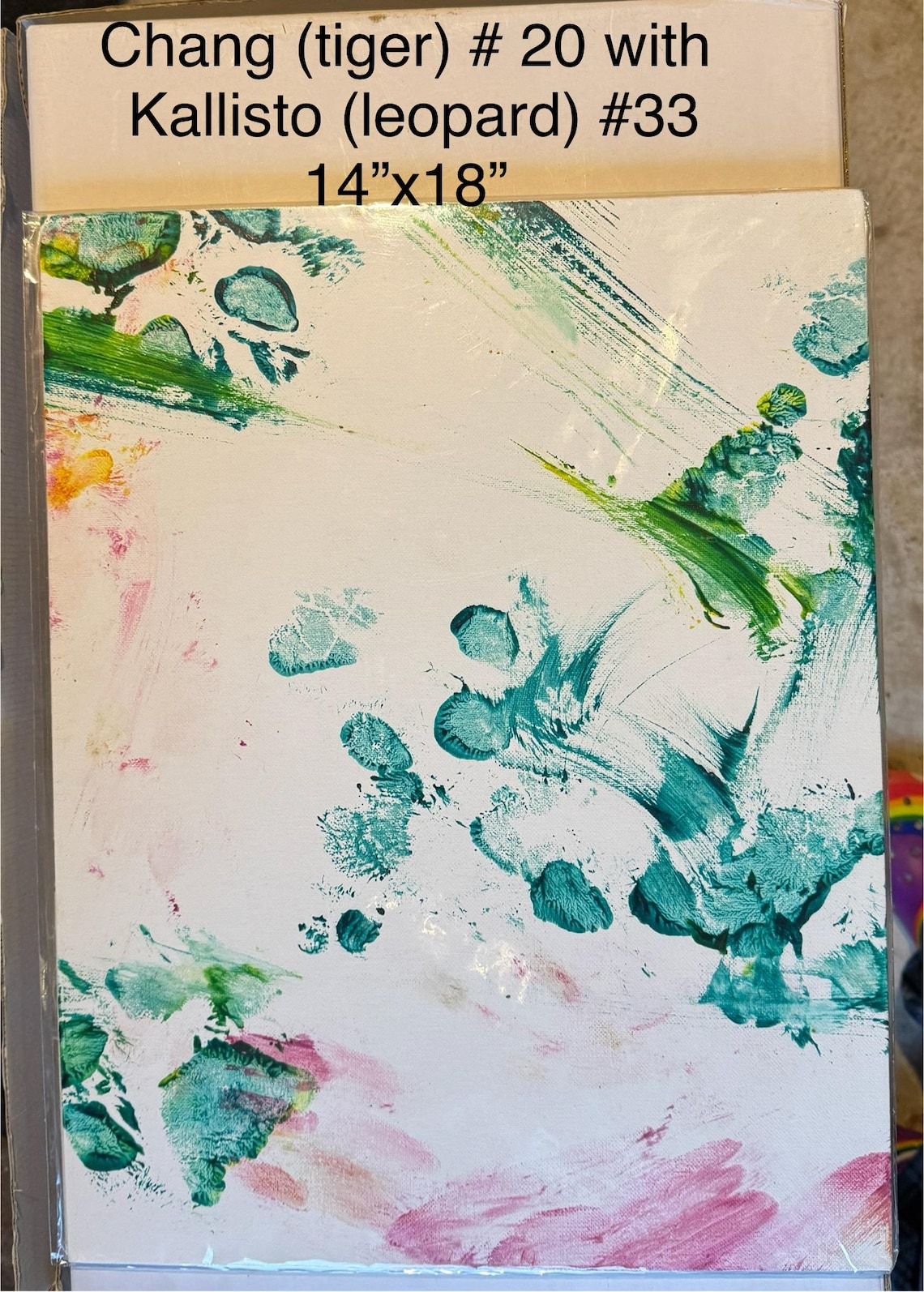 Tiger Paintings - All Unique, Original Creations - Etsy