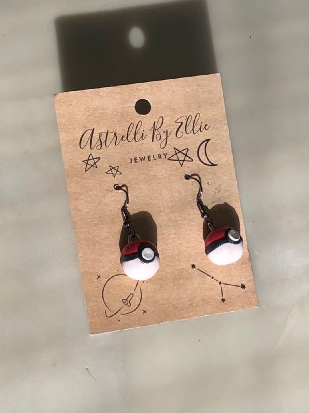 Pokeball, Greatball, and Masterball Clay Pokemon Earrings Polymer Clay ...