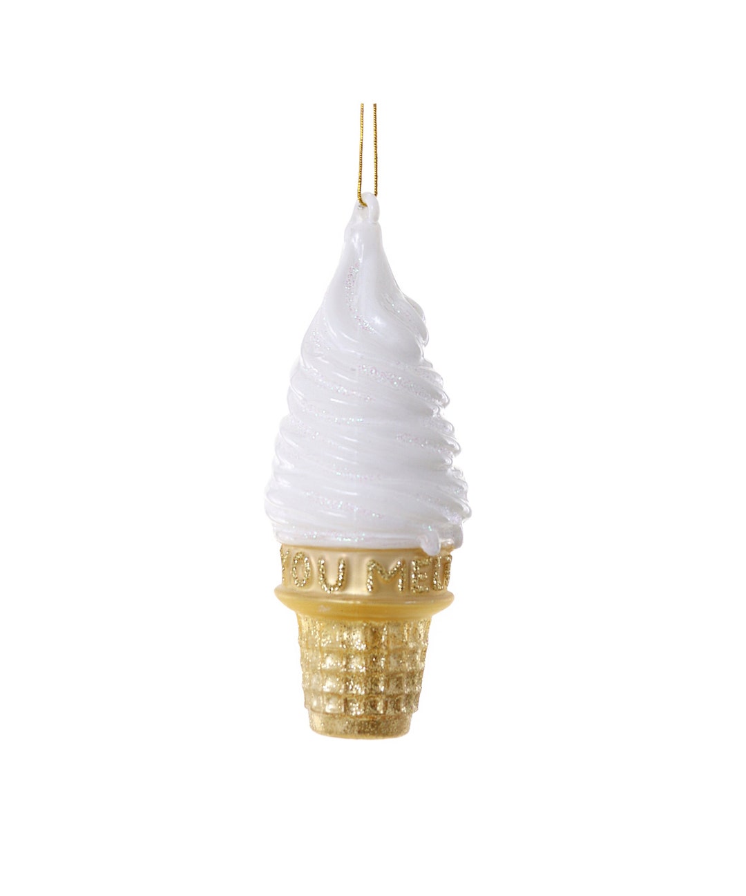 You Melt My Heart Ice Cream Cone Ornament - Etsy