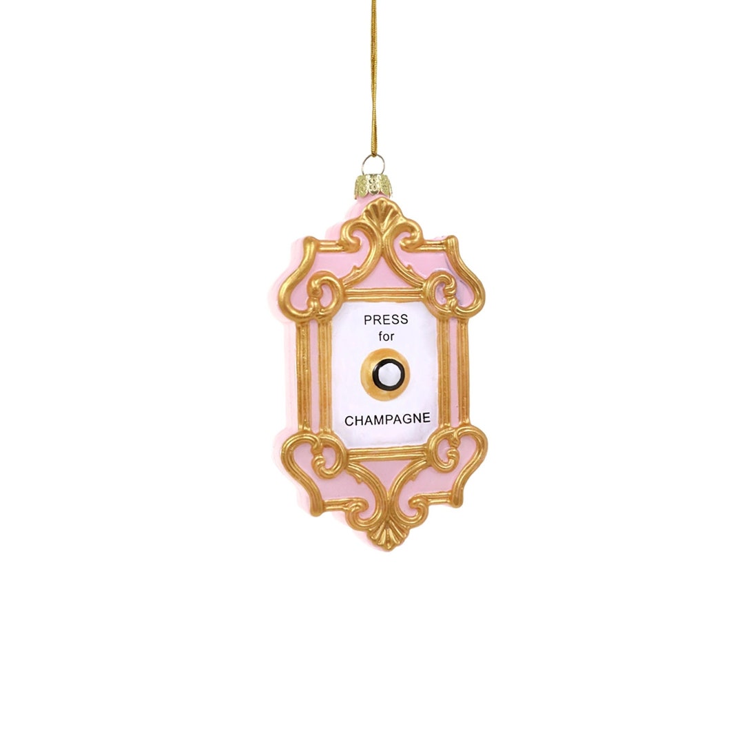 Champagne Button Ornament / Press for Champagne Ornament - Etsy