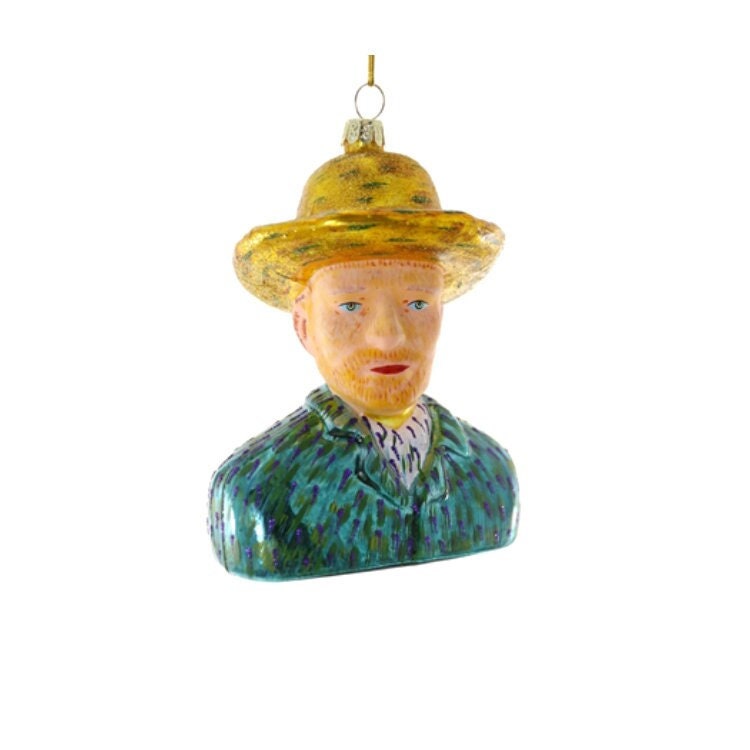 Van Gogh Glass Ornament | Etsy