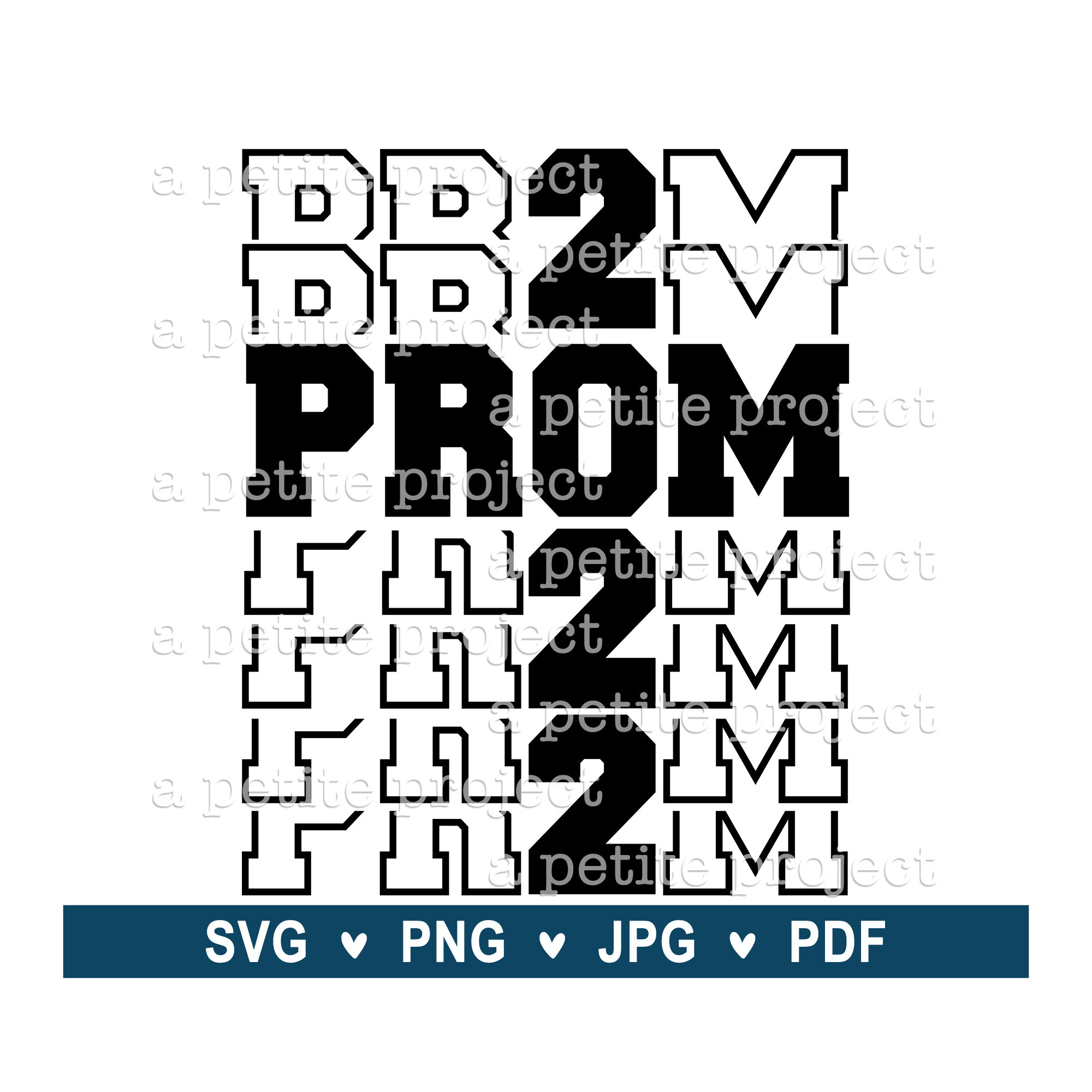 Prom 2022 Digital Download - Prom 2022 SVG, PNG, JPG - Etsy