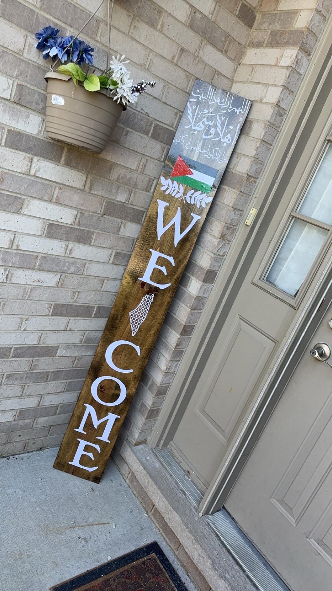 6 Feet Welcome Board - Etsy