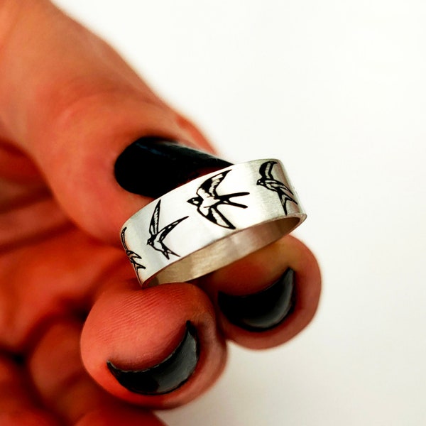 Bird Ring - Etsy