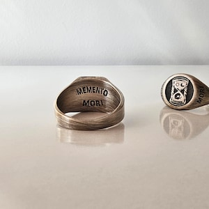 Unique Memento Mori Jewelry, Memento Mori Personalized Engraving ...