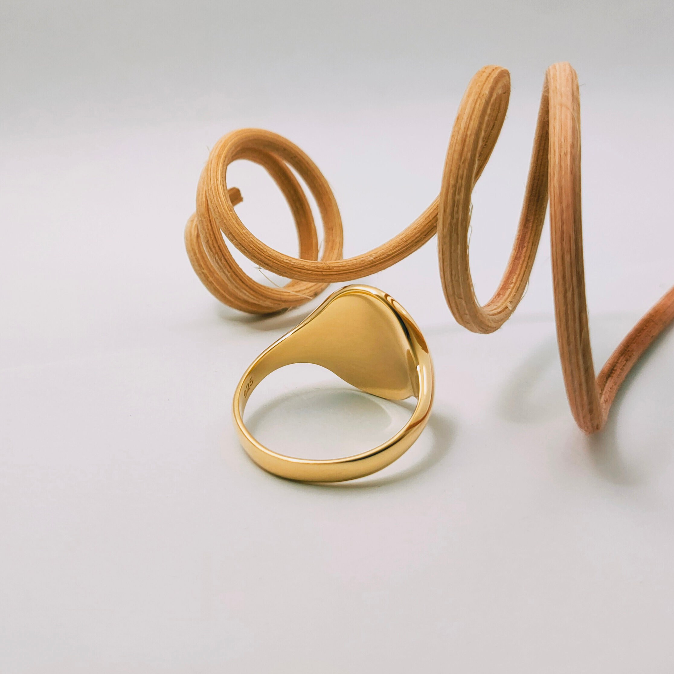 Wheat Ring Wheat Leaves Ring Custom Signet Wheat Signet - Etsy Canada