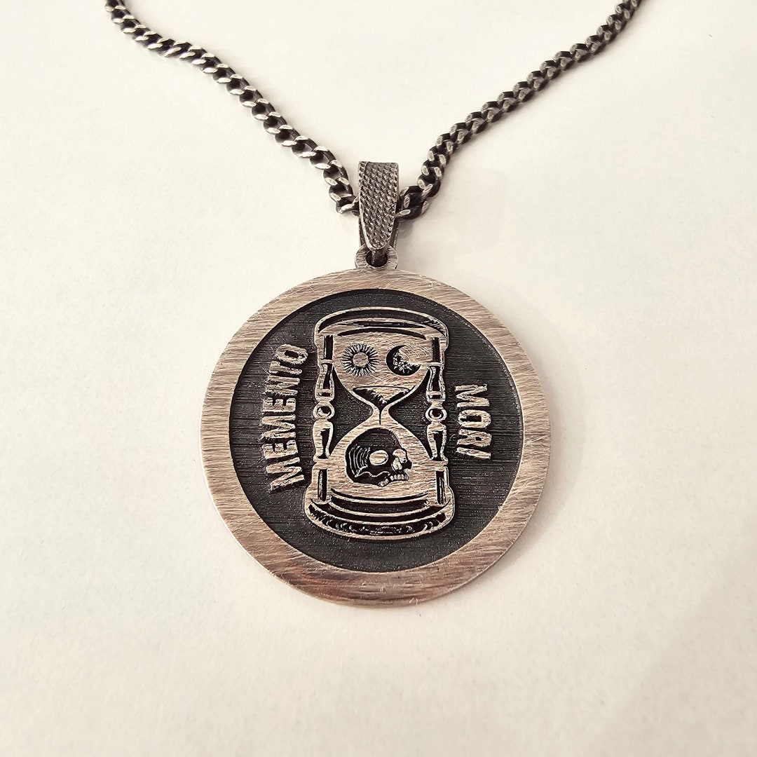 Unique Memento Mori Jewelry, Memento Mori Personalized Engraving ...