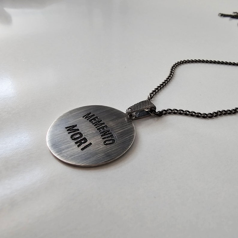 Unique Memento Mori Jewelry, Memento Mori Personalized Engraving ...