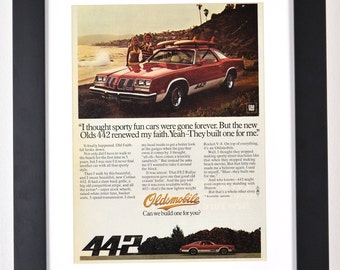 Oldsmobile 442 Art - Etsy
