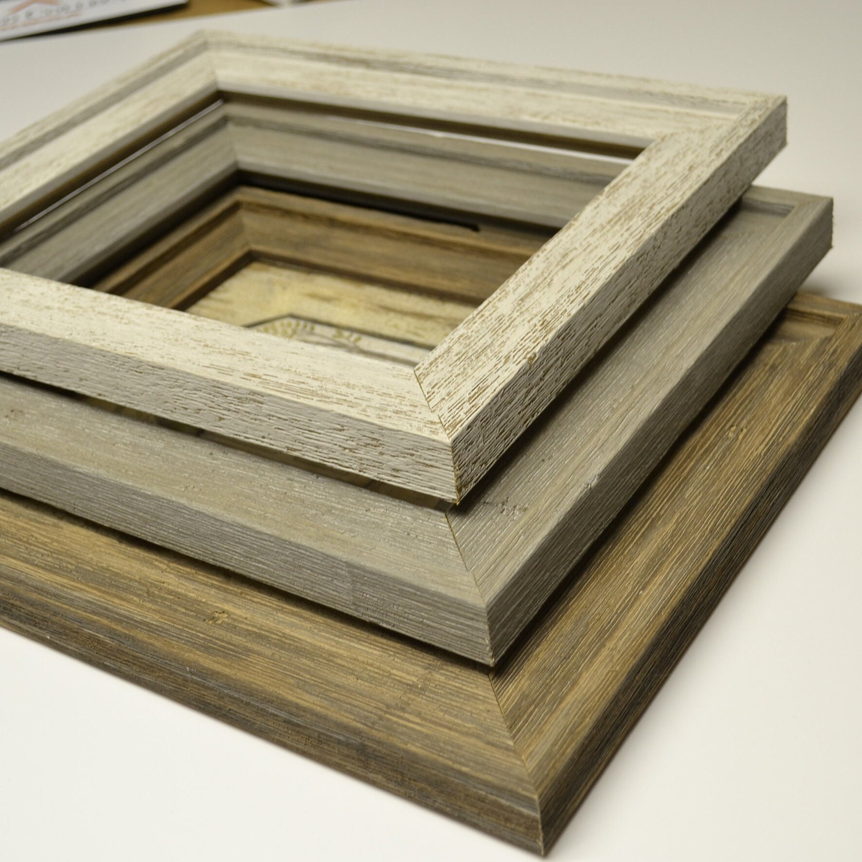 Reclaimed Barnwood Frame Rustic Picture Frame Weathered Photo Frame ...