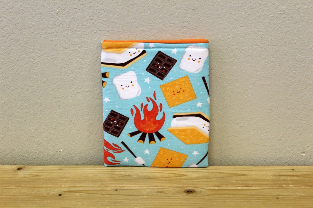 Smores Book Sleeve/padded Book Sleeve/tablet Sleeve/bookish Gift ...