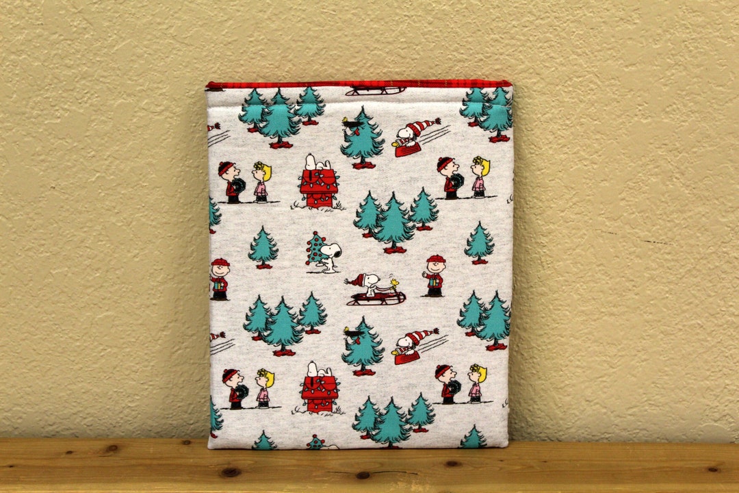 Peanuts/trees/snoopy/padded Book Sleeve/kindle/bookish/reader Gift/book ...