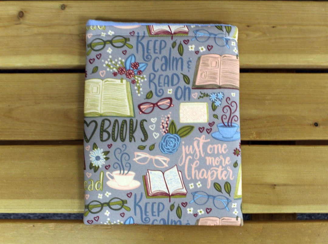 Keep Calm/padded Book Sleeve/kindle/bookish Gift/reading Gift/book ...