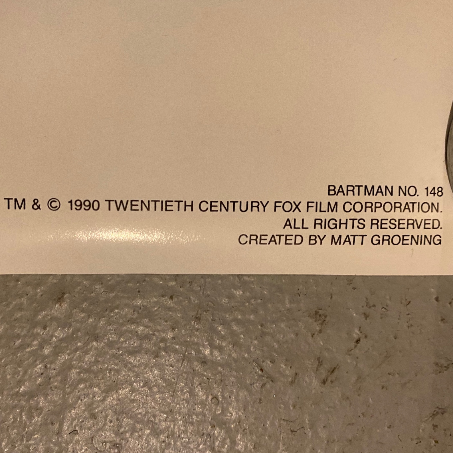 Vintage 1990 Simpsons Bartman Avenger of Evil Poster Bart Simpson - Etsy