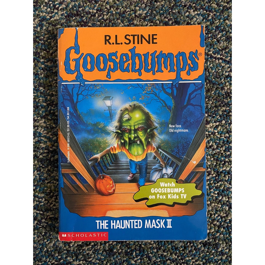 R.L. Stine Goosebumps 36 the Haunted Mask II Book - Etsy